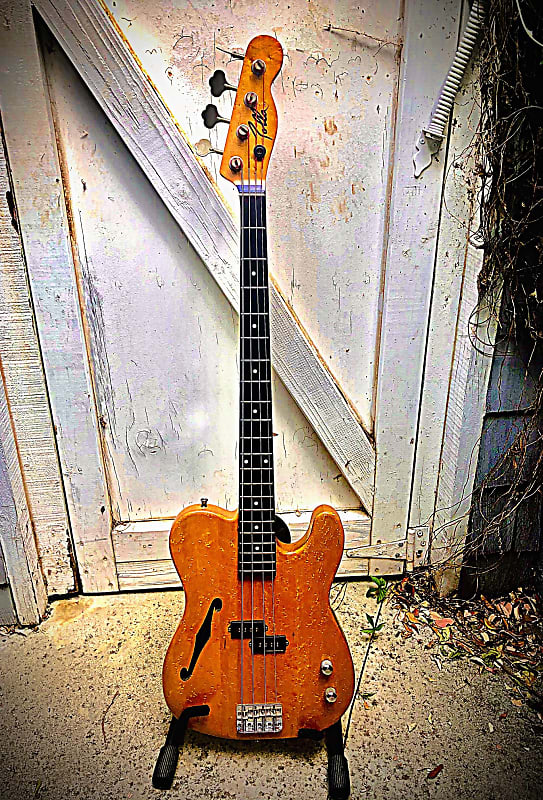 ZOLLA Custom MADE Tele BASS Guitar w/HDSC ROLLE LOVE Owned | Reverb