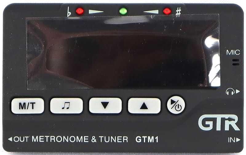 GTR GTM1 Guitar Tuner and Metronome with Mic and Speaker | Reverb