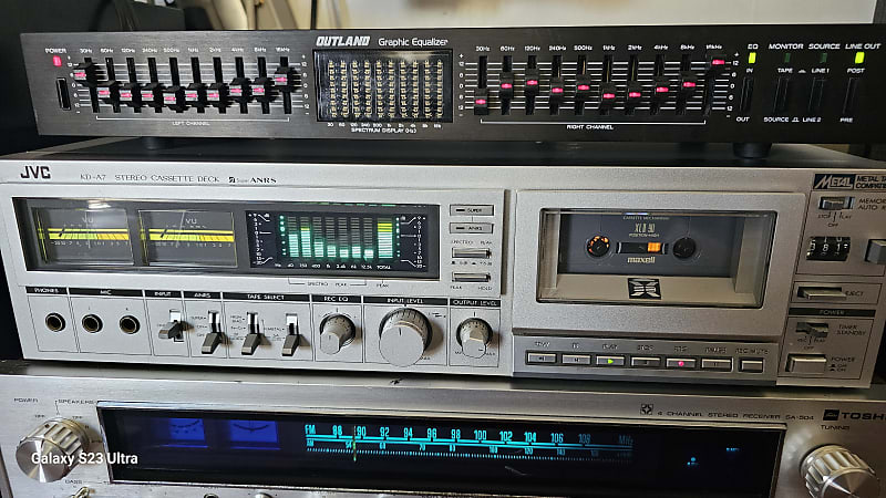 Jvc stereo cassette deck KdA7 | Reverb