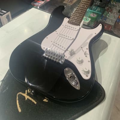 Squier Stratocaster SSS Black | Reverb