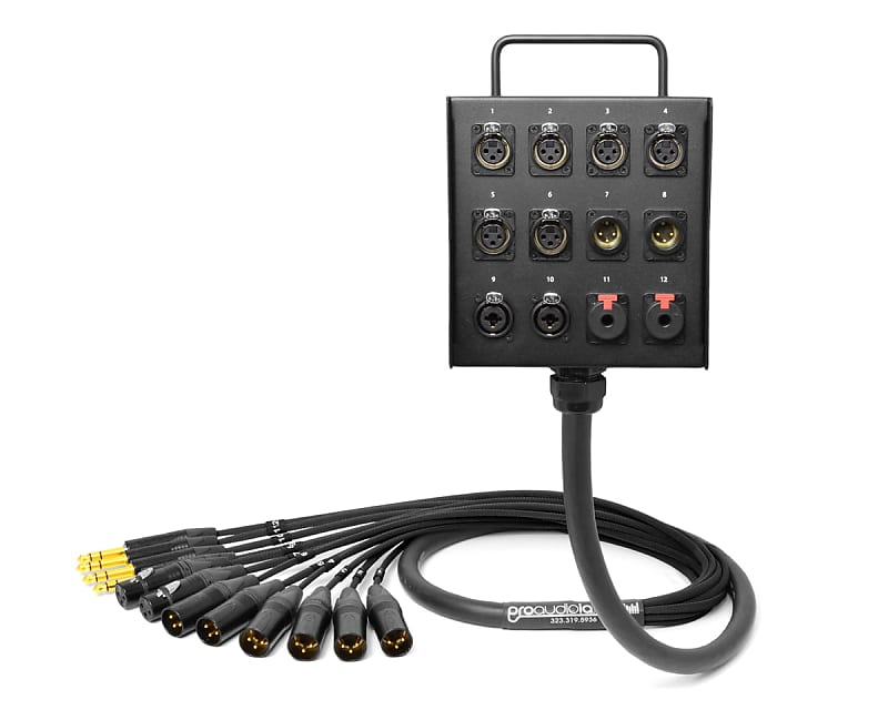 12-Channel Studio Wall Box / Stage Box | Mogami 2933 & | Reverb