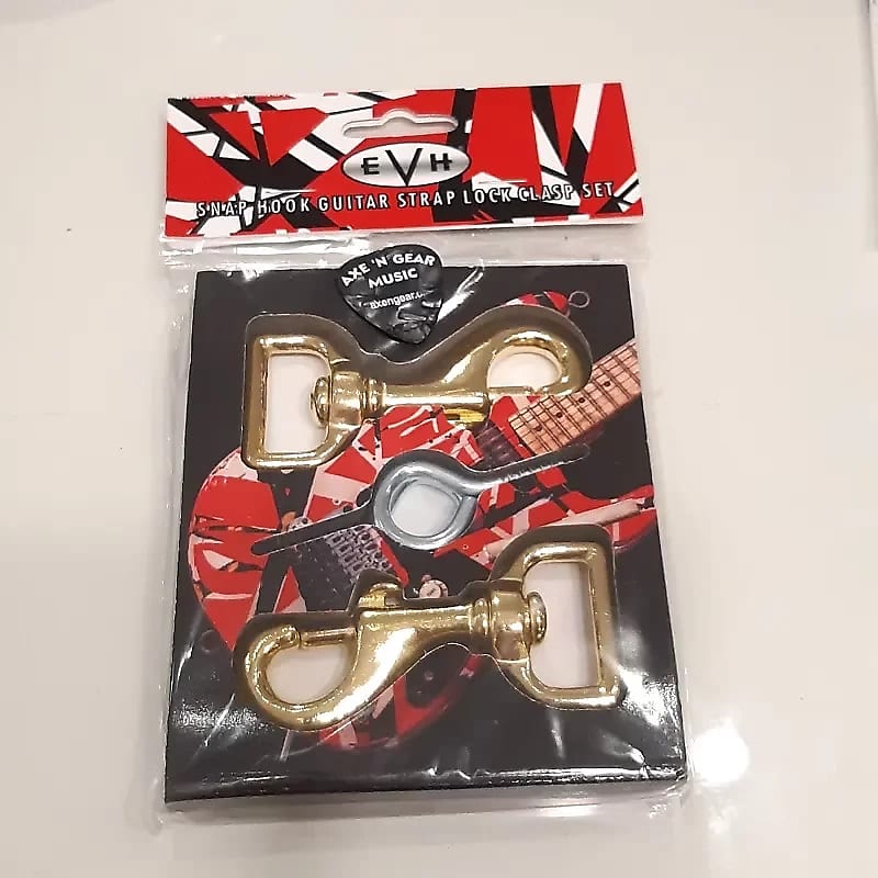 EVH #0220928000 - EVH Guitar Strap Clasps w/ Eye Hooks | Reverb Canada
