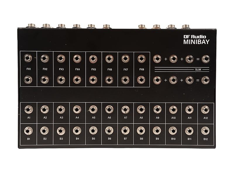 DF Audio Minibay V1 Desktop Patch Bay [USED] | Reverb UK