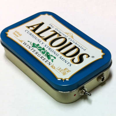 Ampoid Portable MP3 Amp and Speaker Altoids Blue/Red | Reverb