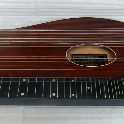 Antique 32 Strings Zither Auto-harp "CARL ARNBERGER" Nr.13 | Reverb