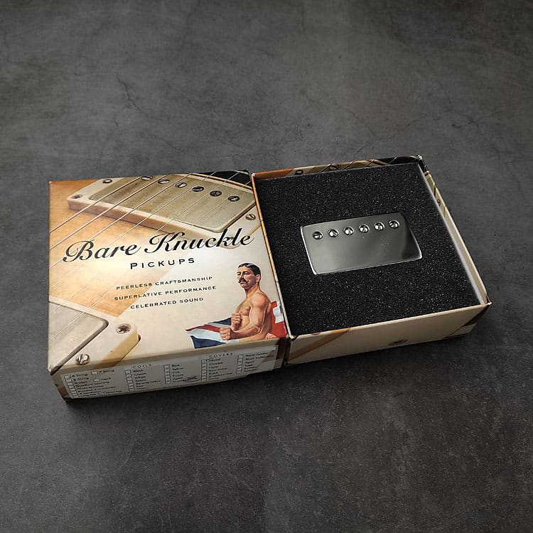 Bare Knuckle Cold Sweat Trembucker Bridge - Nickel | Reverb