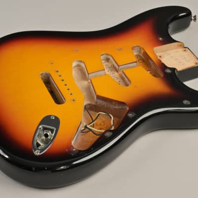 1960 Fender Custom Shop Stratocaster NOS Relic Sunburst Alder | Reverb