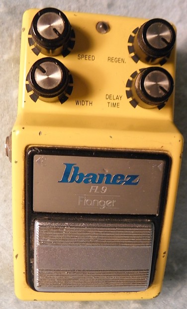 Vintage Ibanez FL9 Flanger Japan MIJ Black Label | Reverb