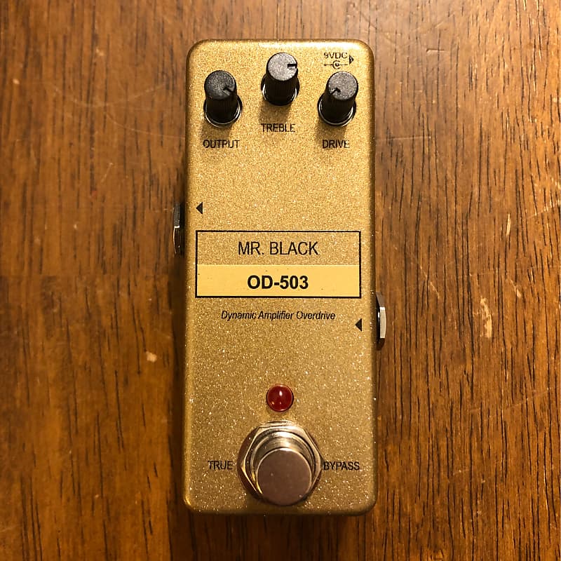 Mr. Black Mini 503 Overdrive 2019 Gold | Reverb