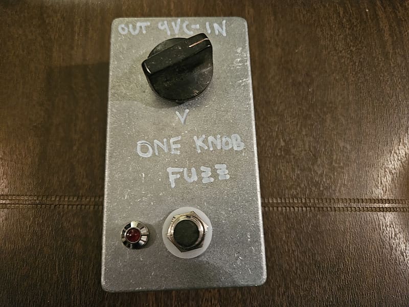One knob Fuzz Face 2024 - Handwired | Reverb