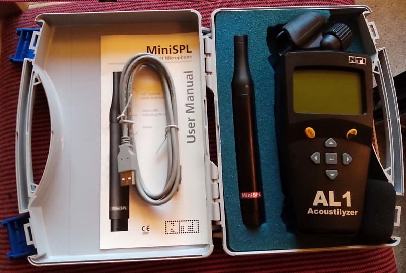 NTI Acoustilyzer AL1, Minilyzer ML1, Minirator MR1, | Reverb Hungary