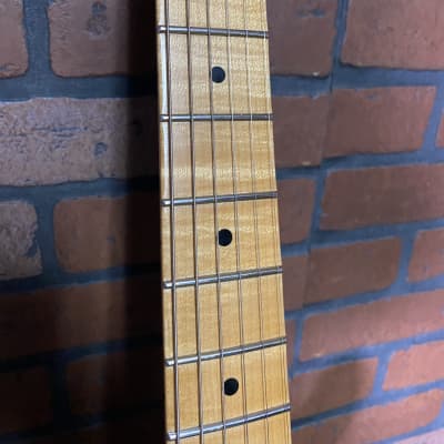 Roman Rist Custom strat Floyd Rose Flame maple neck | Reverb