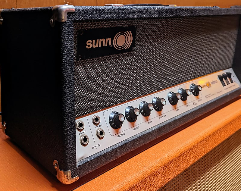Sunn Solarus 60-Watt Guitar Amp Head 1970s Silverface | Reverb