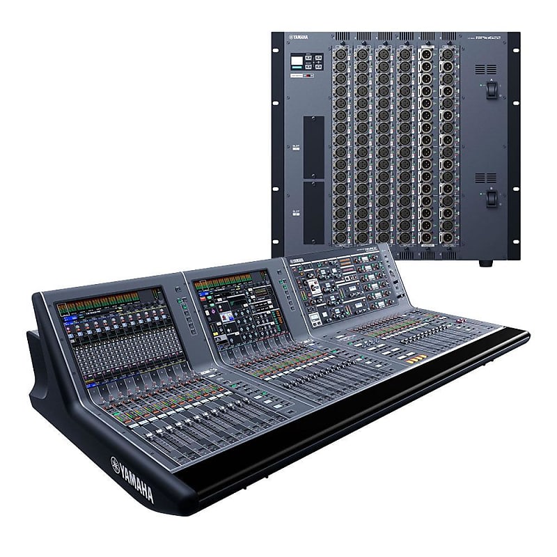 Yamaha Rivage PM7 64x16 TWINLANE SYS Digital Mixer Bundle | Reverb