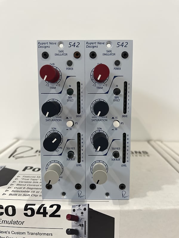 2 x Rupert Neve Designs Portico 542 500 Series Tape Emulator | Reverb