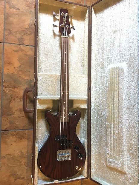 Vantage Quest Travel Bass Guitar w/ Hard Shell Case MIJ | Reverb