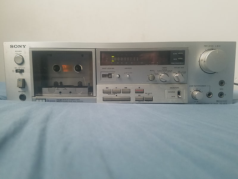 Sony tc-k71 three (3) head cassette tape recorder deck | Reverb