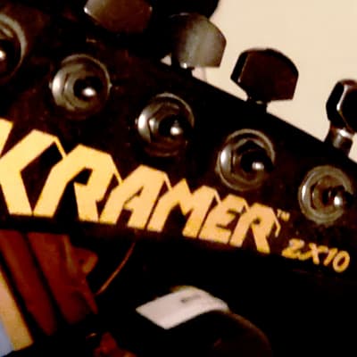 Kramer ZX-10 HOT PINK electric guitar for restoration | Reverb