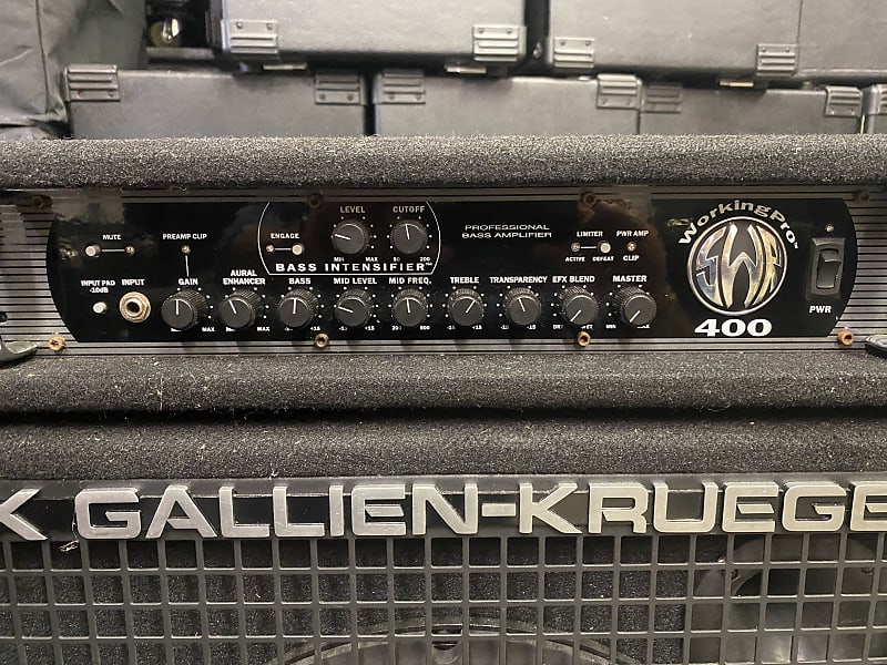 SWR working pro 400 early 2000's? - factory with GK cabinet | Reverb