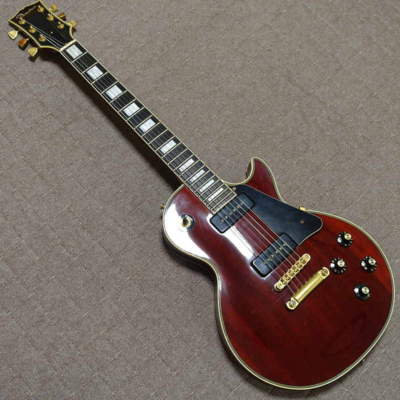 【Rare!】 Bacchus BLC-54 '54 Les Paul Custom Type P90 Wine Red | Reverb
