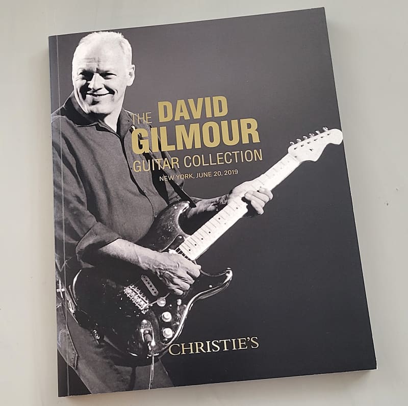 Christies David Gilmour Guitar Collection Auction Catalog | Reverb