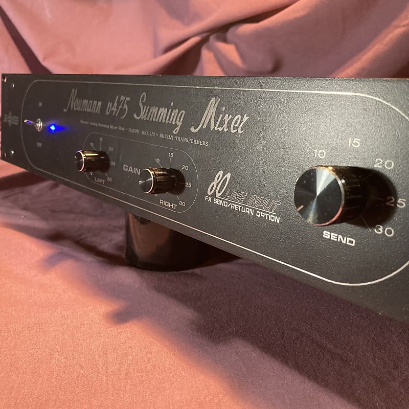 AMAZING VintageMaker Neumann v475 80-Channel Analog Summing | Reverb