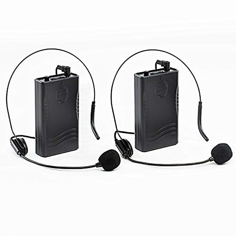 LyxPro Dual Channel Wireless Microphone System with Body | Reverb