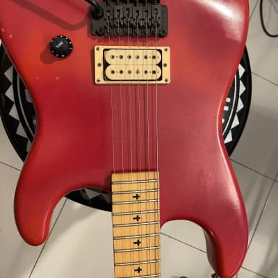 ESP Super Strat 1980s - Turquoise sparkle | Reverb