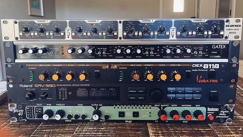 Drawmer Punch Gate MX40 // 4ch Gate + Transient Enhancer | Reverb