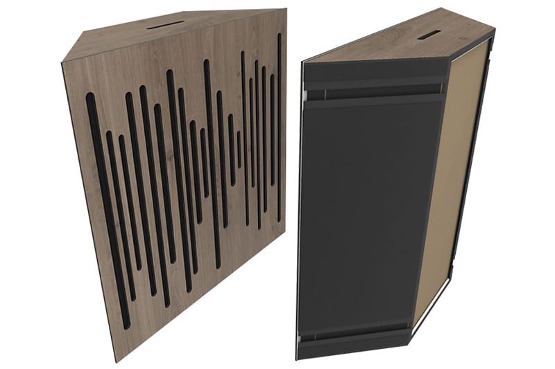 Vicoustic Super Bass Extreme Ultra | Box of 2 (Brown Oak) | Reverb