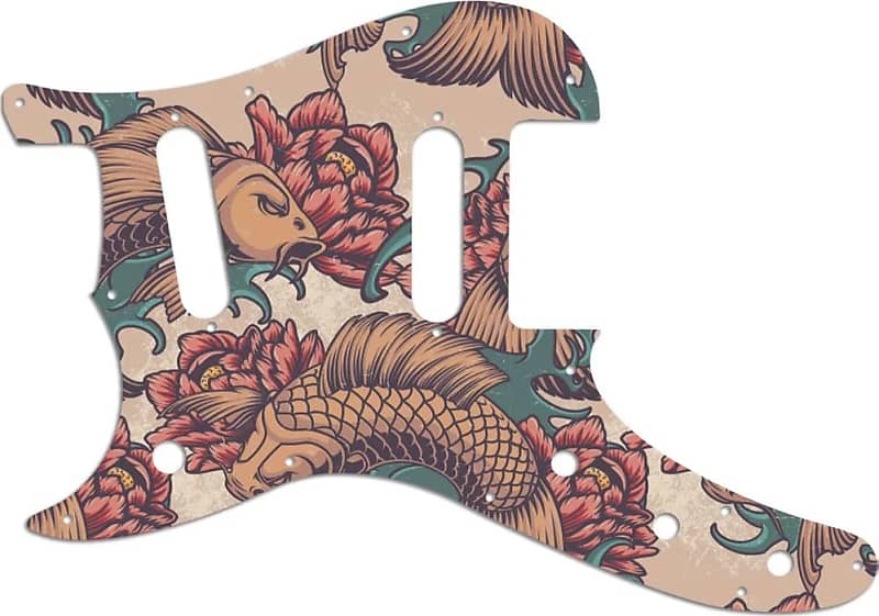 WD Custom Pickguard For Left Hand Fender Duo-Sonic Offset SS | Reverb