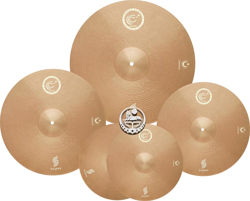 Ephesus Cymbals Snappy Cymbal Pack Box Set 14-16-18-20 | Reverb