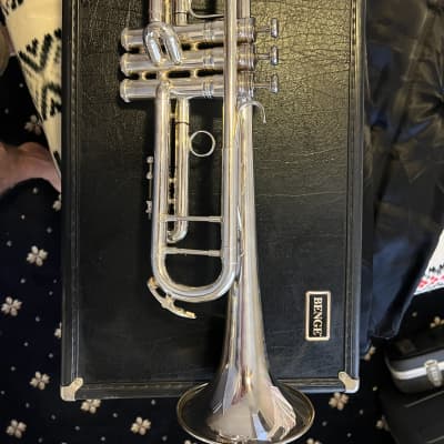 Los Angeles Benge 3X+ MLP Silver Plated Trumpet | Reverb