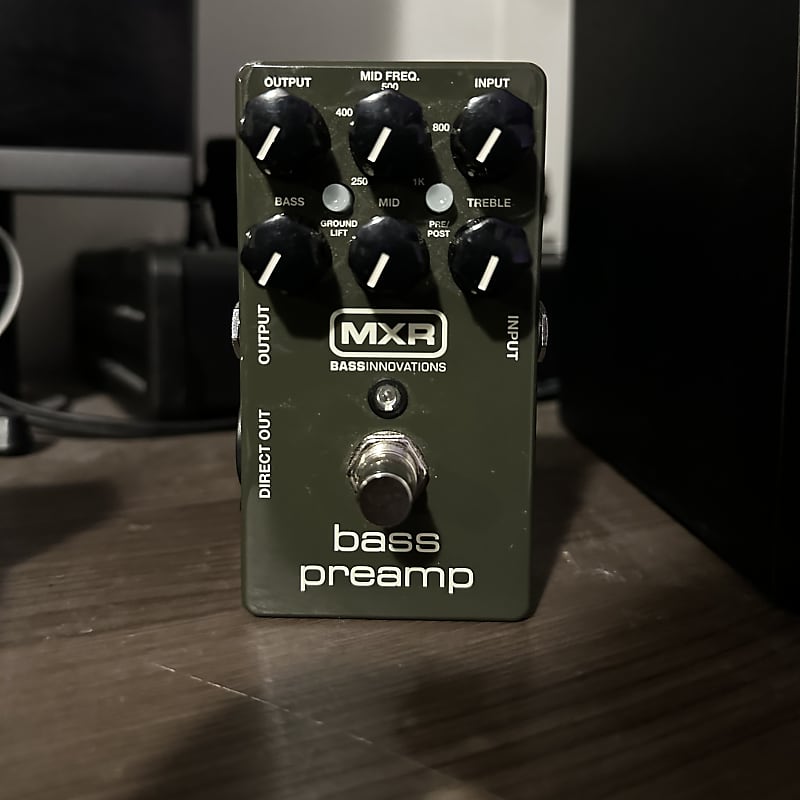 MXR M81 Bass Preamp 2014 - Present - Olive | Reverb