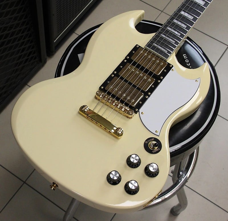 Harley Benton DC 600 VI Vintage series 2020 Vintage | Reverb España