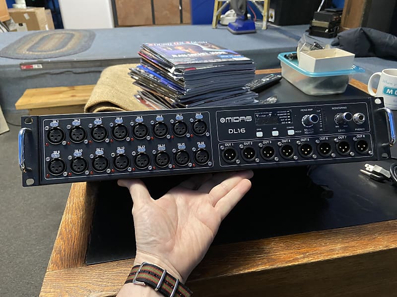 Midas DL16 2022 Black | Reverb