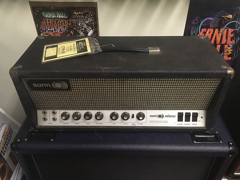 Sunn Solaris Amp Head 1971 Reverb/Tremolo | Reverb