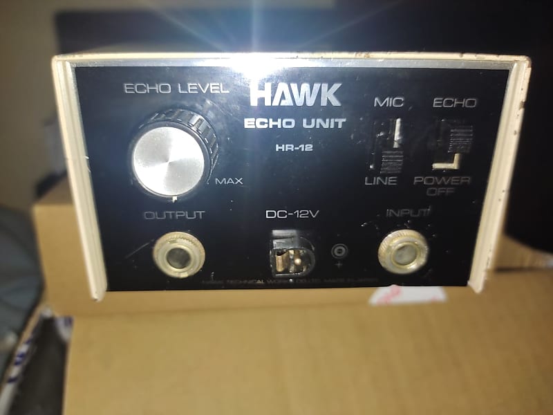 Hawk HR-12 Echo Unit from the 1970's with adapter! | Reverb Australia
