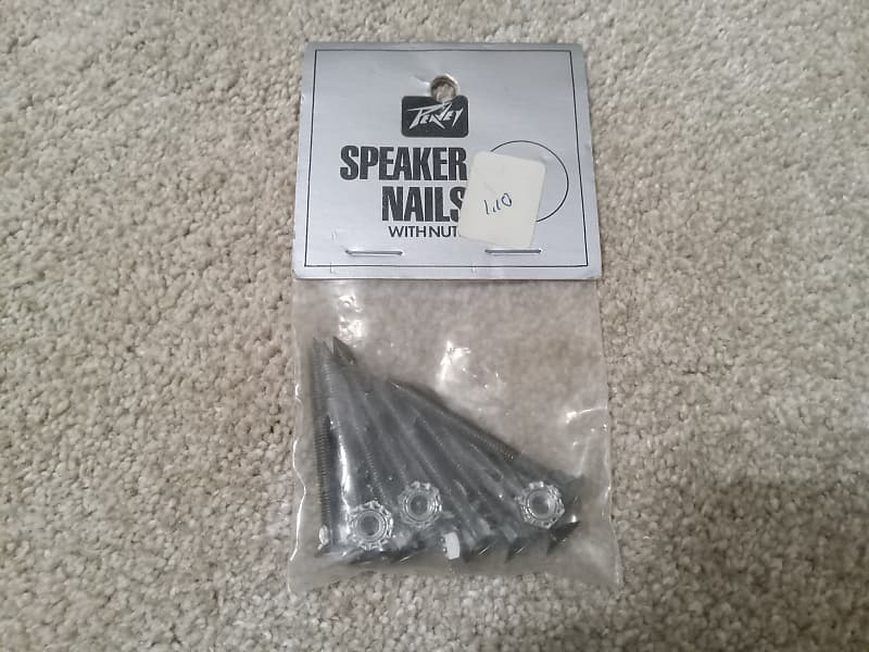 Set of Vintage NOS 1980's Peavey Amplifier Speaker Nails w/ | Reverb
