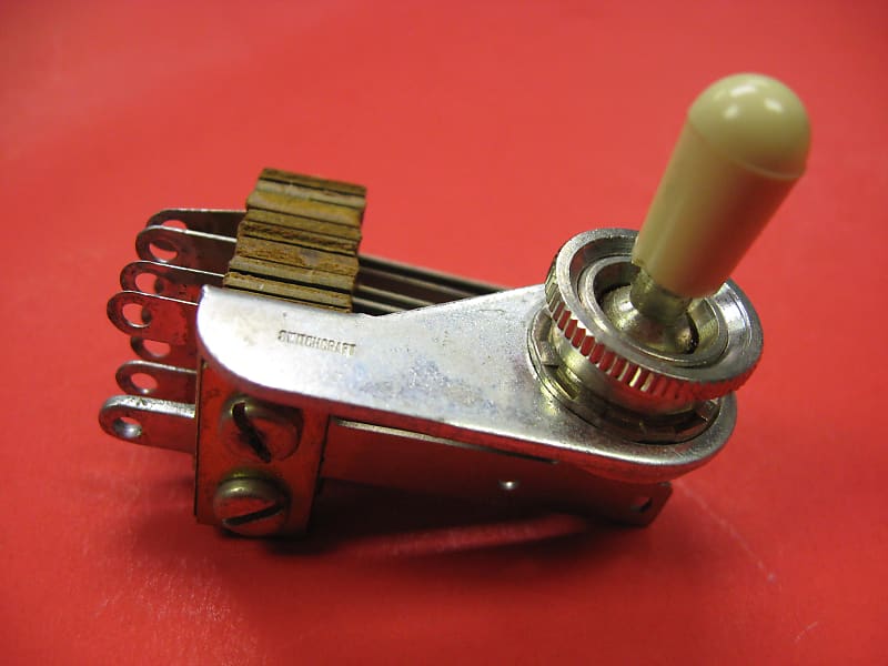 Vintage Switchcraft Right Angle Toggle Switch For Double | Reverb UK