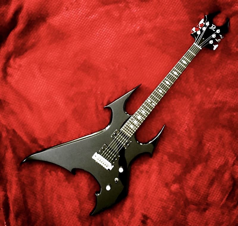 BC Rich Beast 2000 Jet Black | Reverb