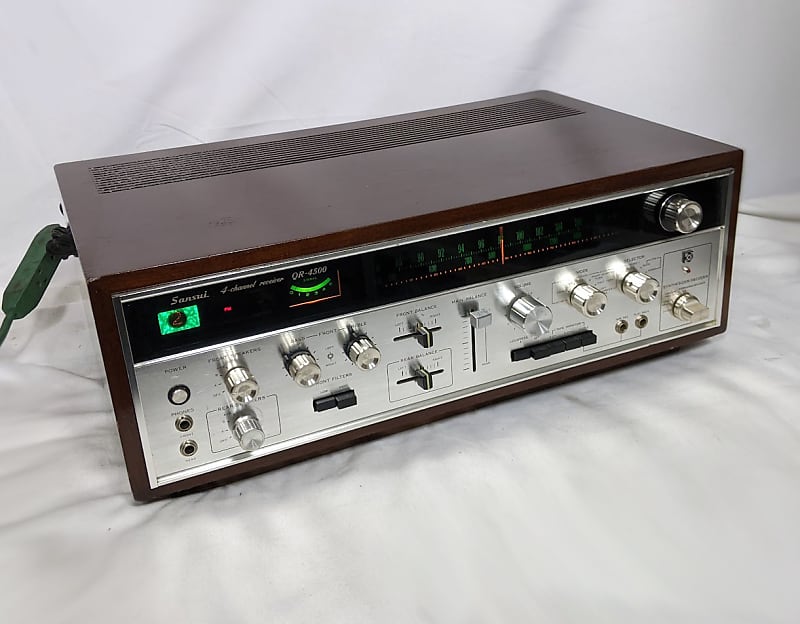 Vintage Sansui QR-4500 2/4 Channel Receiver Quadraphonic - | Reverb