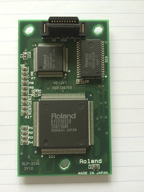 Roland RLP-3296 (3Y10) VE-JV1 Expansion board | Reverb UK