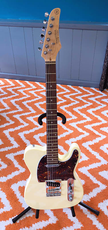 Nashville Guitar Works T-Style Electric Guitar Gloss Ivory | Reverb