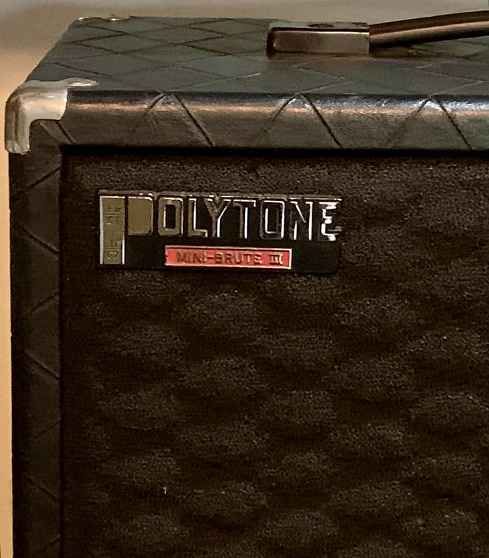 Polytone Mini Brute III 1982 Amplifier for Guitar or Bass | Reverb