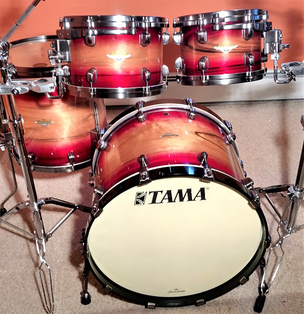 Tama Starclassic Maple Exotic 2018 Ruby Pacific Walnut Burst | Reverb