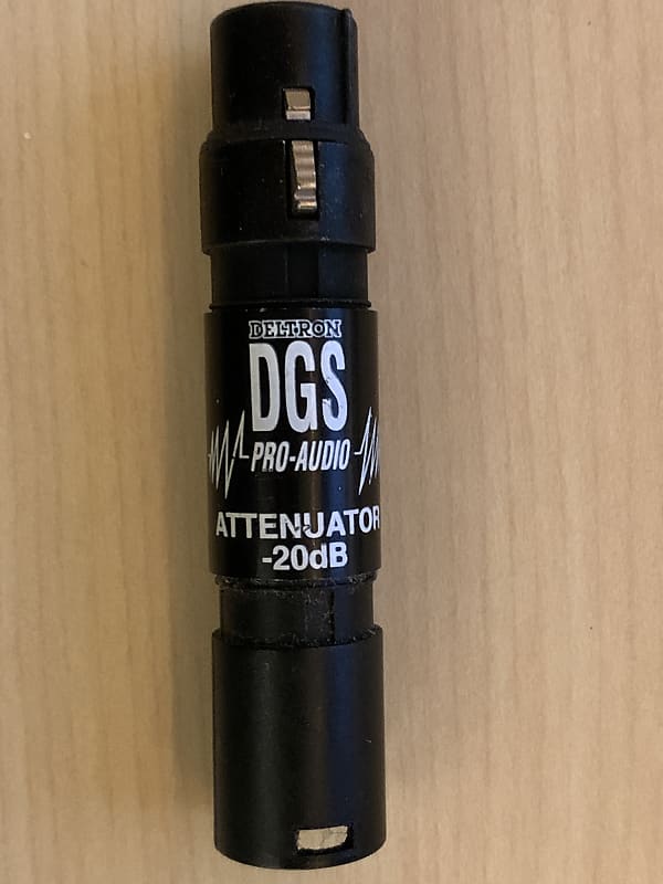 DELTRON DGS PRO AUDIO Attenuator -20dB | Reverb