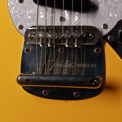 Fender Mustang Rebel Yellow 1978 | Reverb