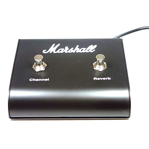 Marshall Two Button Footswitch, Channel and Reverb | Reverb