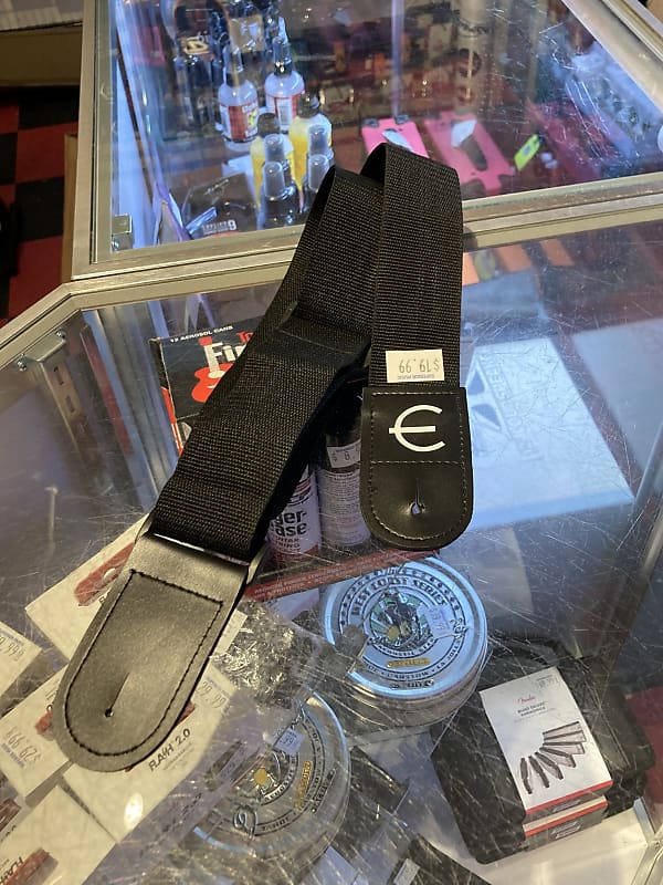 Epiphone Guitar strap adjustable 2023 - Blk | Reverb